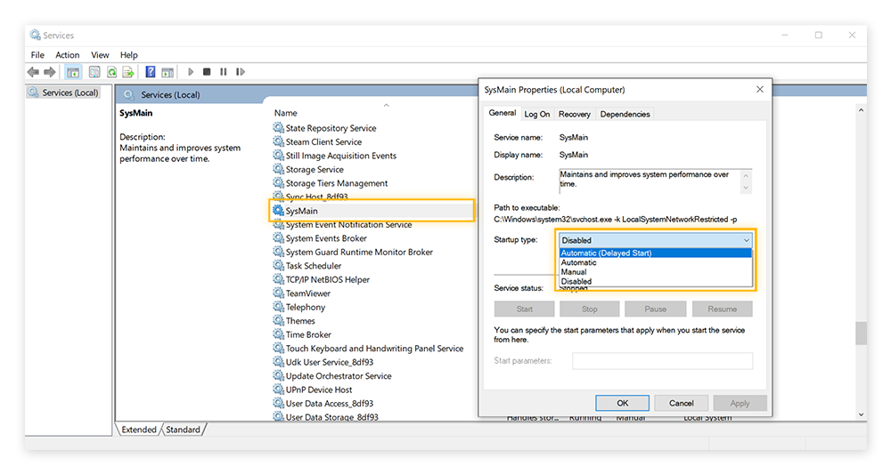 What is Service Host Superfetch? And How to Disable it